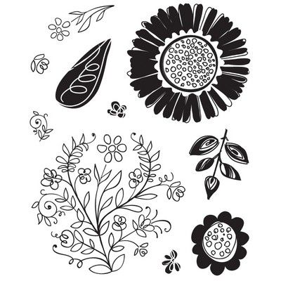 Basic Grey - Sugar Rush - Sugar Rush Dainty Bitsy Stamp | Scrap Therapy